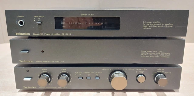 TECHNICS MINI HIFI Module gebraucht/defekt: SE-C01K, SH-C01K, SU-C01K ...