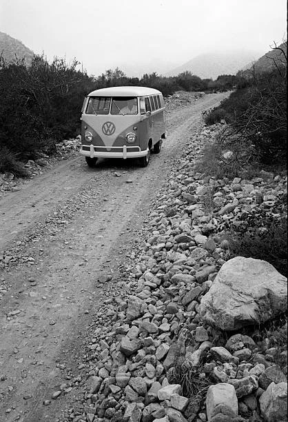 VW VOLKSWAGEN KOMBI Micro-Bus 1959 Car Road Test Old Photo 5 $9.00 ...