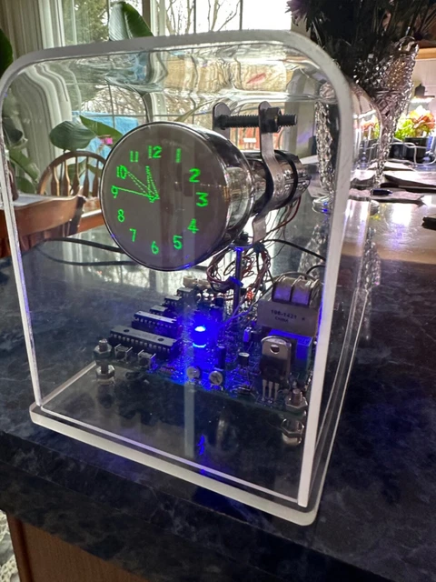 MINI OSCILLOSCOPE CLOCK 50HB1 CRT Cathode ray tube Scope OSC4.4 £146.53 ...