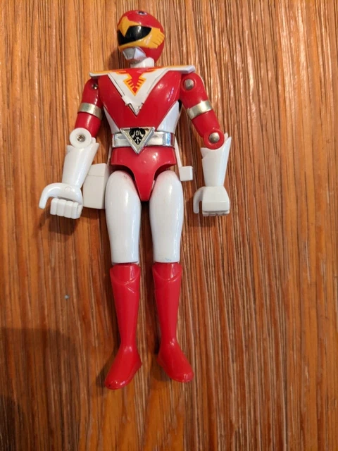 VERY RARE SENTAI JETMAN Red POWER RANGERS CHOGOKIN POPY 1991 BANDAI EUR ...