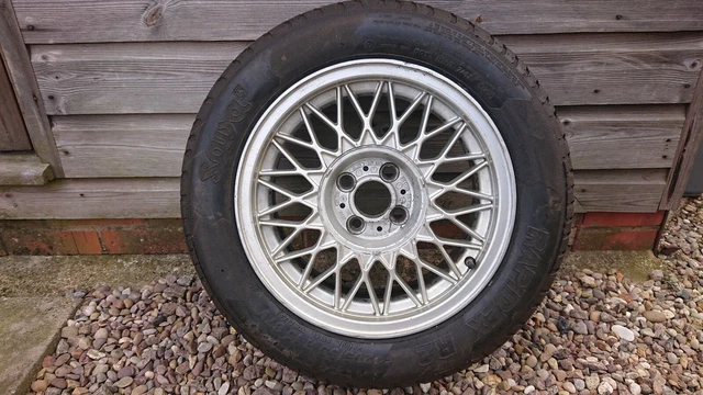 1X BMW E30 325i genuine JWL 15" BBS Alloy wheel. 4x100. 7J wide. £99.95 ...