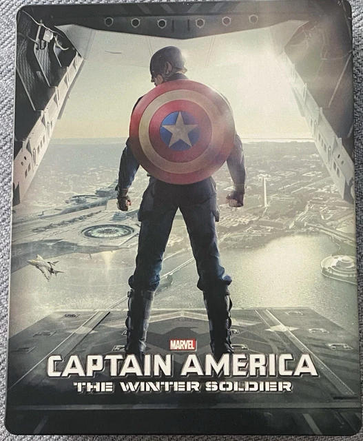 CAPTAIN AMERICA: THE Winter Soldier [3D] [2D] [SteelBook] (Blu-ray... £ ...