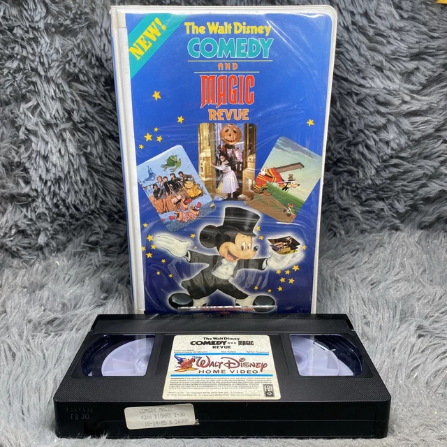THE WALT DISNEY Comedy And Magic Revue VHS Tape 1985 Home Video Movie ...