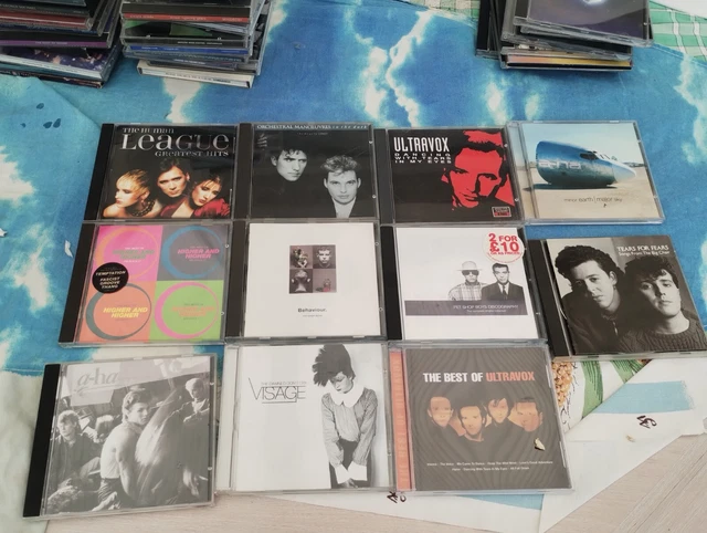 SYNTH POP/ELECTRONIC 11 Cd Joblot Psb/Visage/Omd/Tears For Fears/A-Ha ...