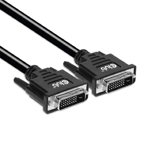 CLUB3D DVI CABLE Dual Link (24+1) Bi-Directional 3 m Male/Male EUR 30 ...