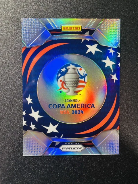 2024 PANINI PRIZM Conmebol Copa America USA 2024 Logo Silver #1 SSP 1: ...