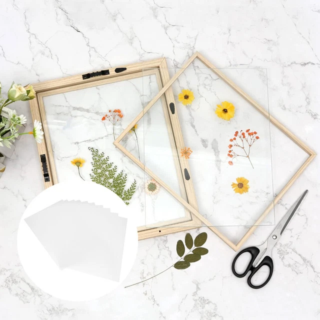 20 SHEETS CLEAR Plastic Sheet A4 Size Photo Frame Plastic Sheet Picture ...