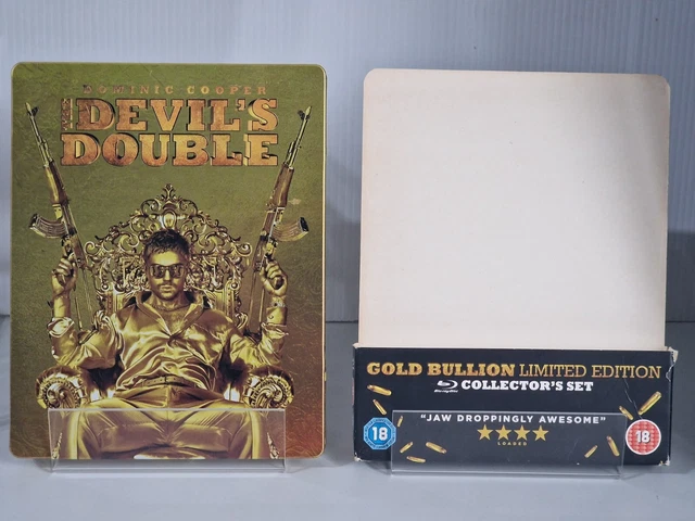 DOMINIC COOPER THE Devil's Double Gold Bullion Limited Edition Blu-Ray ...
