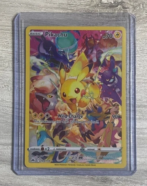 POKÉMON TCG PIKACHU (Secret) Crown Zenith 160/159 / Secret Rare EUR 24 ...