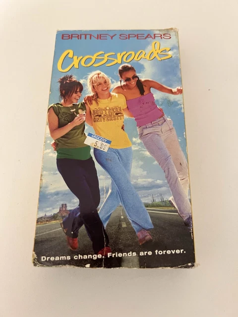 CROSSROADS VHS TAPE Movie Britney Spears £6.37 - PicClick UK
