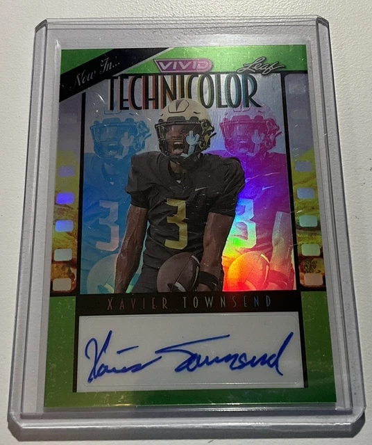 XAVIER TOWNSEND - 2024 Leaf Vivid Technicolor Auto #2/4 EUR 16,74 ...