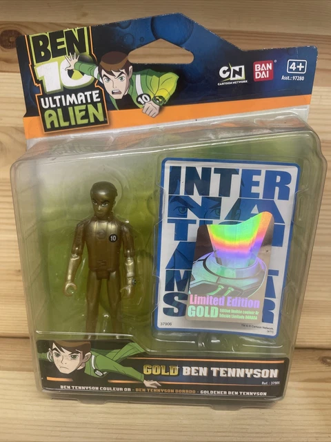 BEN 10 BEN Tennyson Gold 10Cm Limited Edition Figure £7.00 - PicClick UK