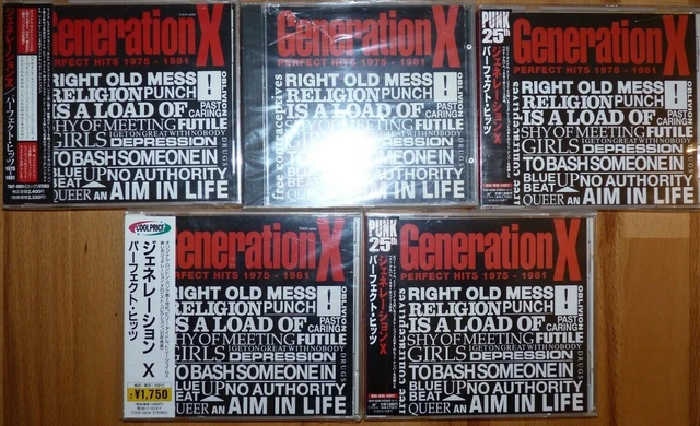 GENERATION X / Billy Idol - Cd - Perfect Hits - Sammlungsauflösung (08 ...