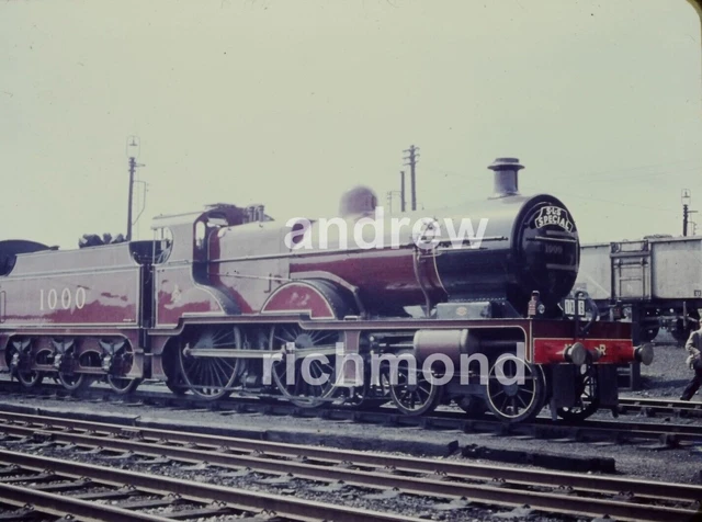 LOCOMOTIVE 1000 SLS Special at Annesley 16/7/61 Original 35mm Slide ...