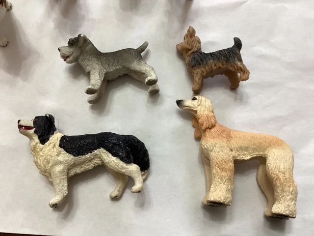 BUNDLE 8 SCHLEICH Dogs Inc. Rhodesian Ridgeback, Afghan, Collie, Boxer ...