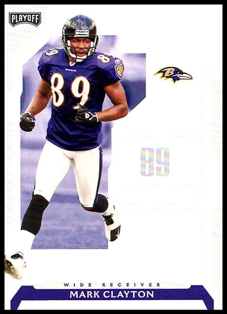2006 SÉRIES ÉLIMINATOIRES NFL #39 Mark Clayton comme neuf Ravens ID ...
