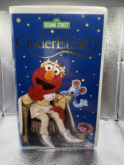 CTW~SESAME STREET ~ Cinderelmo ~ Vhs, 2000 ~ Clamshell ~ Sony Wonder ...