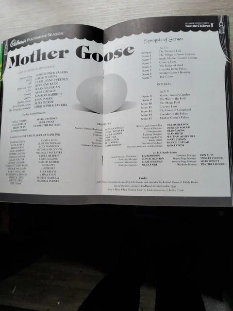 PANTOMIME THEATRE PROGRAMME 1994,Stockport Davenport,John Inman,Norman ...