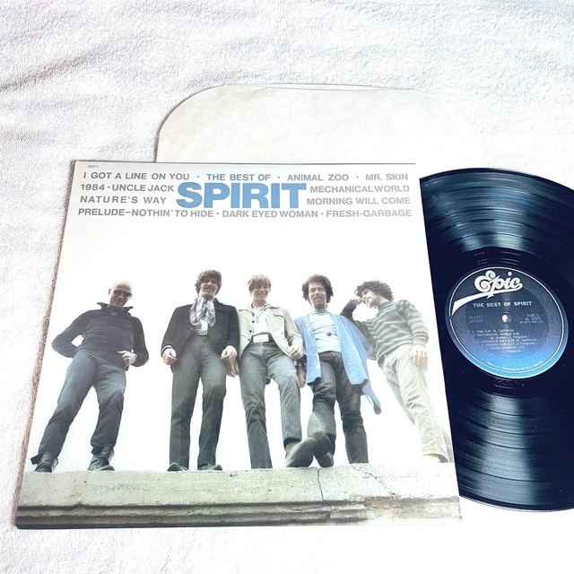 SPIRIT &THE BEST of Spirit" 1973 Rock LP, Nice EX!, 1980's-era Epic ...