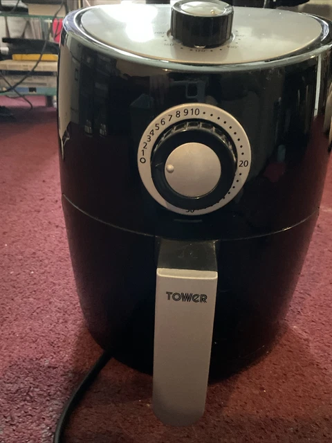 TOWER T17023 1000W 2.2L Air Fryer - Black £20.00 - PicClick UK