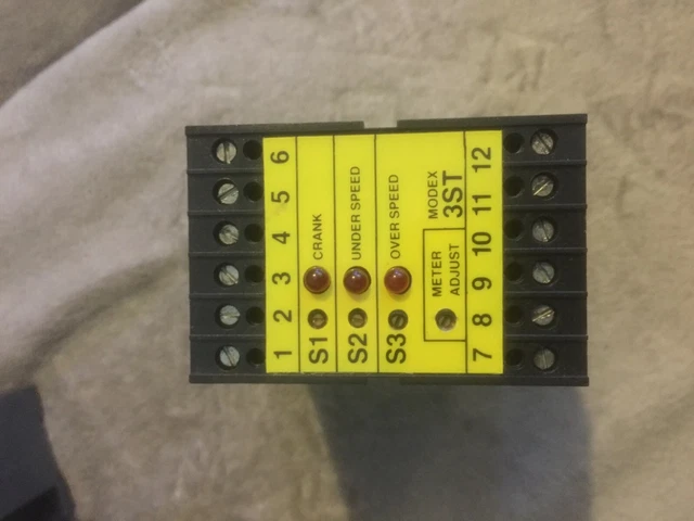 MODEX 3ST GENERATOR speed control relay/ three point speed relay £50.00 ...