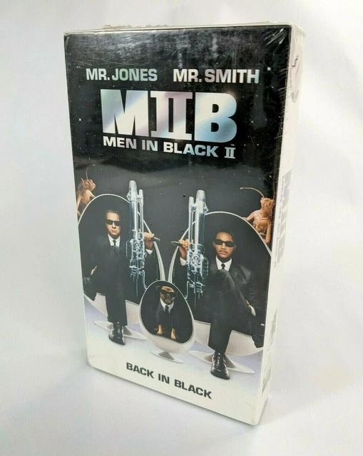 MEN IN BLACK II VHS Tape 2002 Will Smith, Tommy Lee Jones Sci-Fi ...