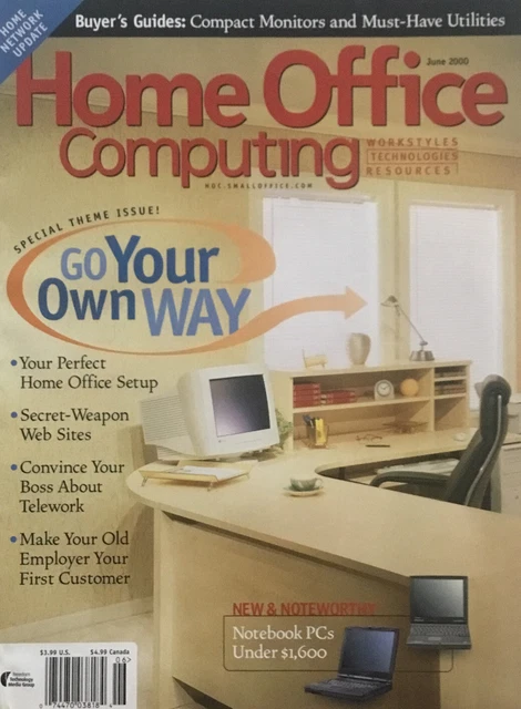 HOME OFFICE COMPUTING Magazine giugno 2000 tecnologia di aggiornamento ...
