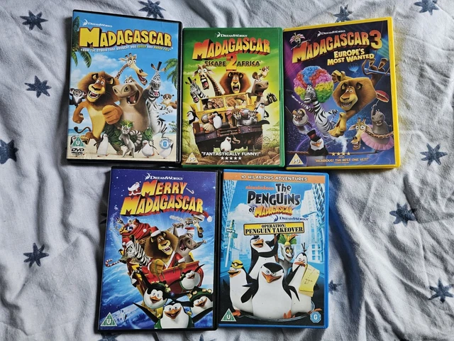 DREAMWORKS MADAGASCAR COMPLETE Collection, Penguins & Merry Madagascar ...