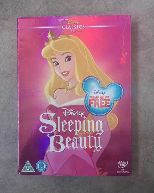 Disney Classics Sleeping Beauty Dvd Card Slip Cover Good