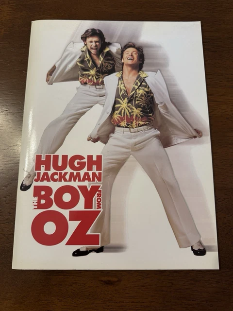 HUGH JACKMAN - The Boy From Oz Programme with Chrissy Amphlett ...