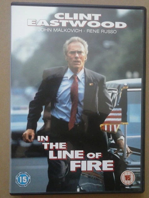 IN THE LINE of Fire: DVD (2005) Clint Eastwood, Petersen (DIR) cert 15 ...