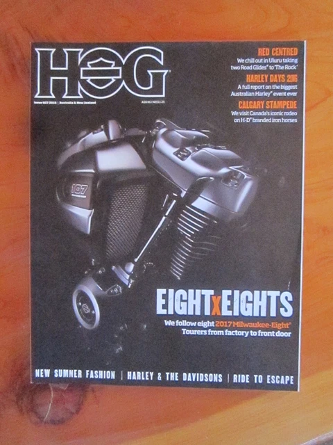 MAGAZINE HOG HARLEY Davidson Issue 027 Dated 2016 Great ** Must See EUR ...