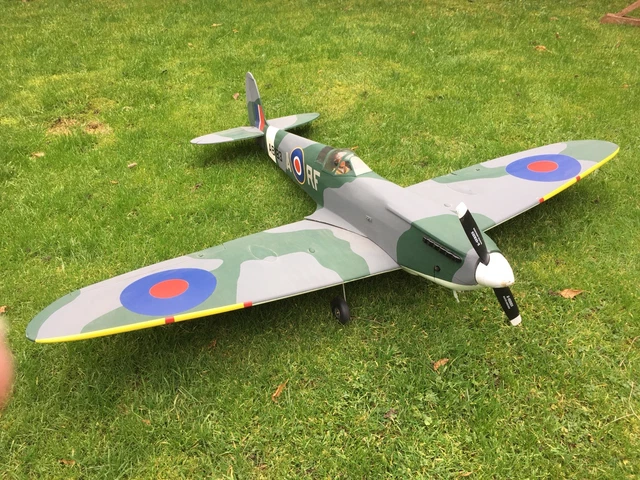 MICK REEVES SPORT Scale Spitfire Radio Control Model Aircraft £135.00 ...