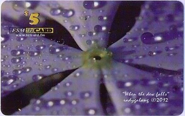 REMOTE MEMORY MICRONESIA FSM TelCARD Prepaid Card Phonecard When The ...