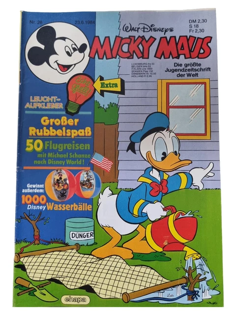 MICKEY MOUSE MAGAZINE N°26 1984 Donald Duck Comic EUR 15,95 - PicClick FR