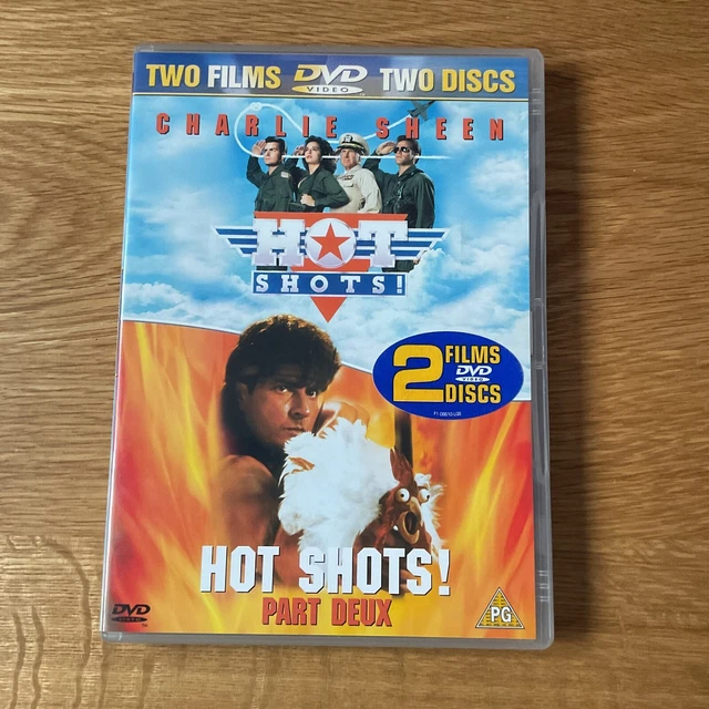 HOT SHOTS AND Hot Shots Part Deux - 2 Films Dvd £0.82 - PicClick UK