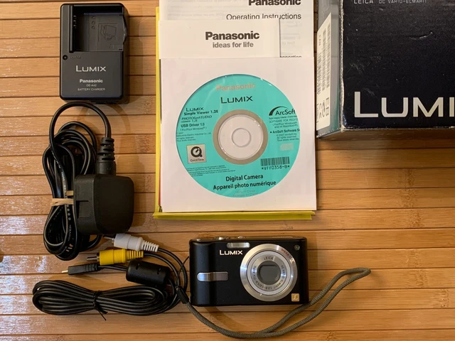 PANASONIC LUMIX DMC-FX10 Digital Camera Compact Camera Black £79.99 ...