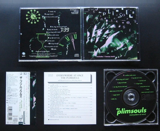 THE PLIMSOULS EVERYWHERE At Once 1983/1992 JAPAN CD OBI OOP POWER POP ...