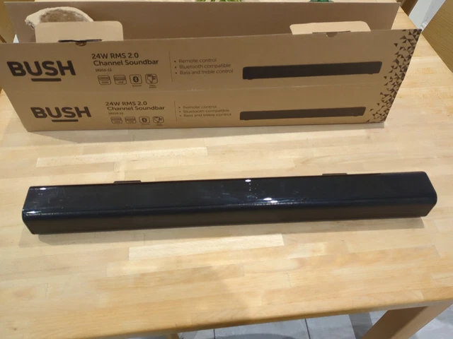 BUSH SR210-12 24W Bluetooth Soundbar 2.0CH All-in-One HDMI £1.16 ...