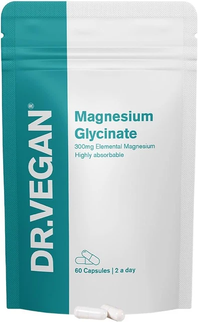 DAILY MAGNESIUM GLYCINATE 1500Mg | Provides 300Mg of Pure Elemental ...