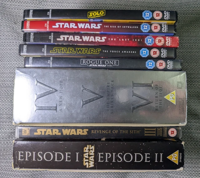 STAR WARS COMPLETE Collection Special Edition Episodes 1-9, Rogue One ...