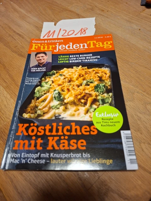 ESSEN & TRINKEN Für jeden Tag 11/2018: Tim Mälzer Rezepte Köstliches ...
