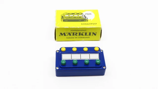 MARKLIN BOITIER DE Commande Interrupteur Ref. 7211 Avec Boîte EUR 7,60 ...