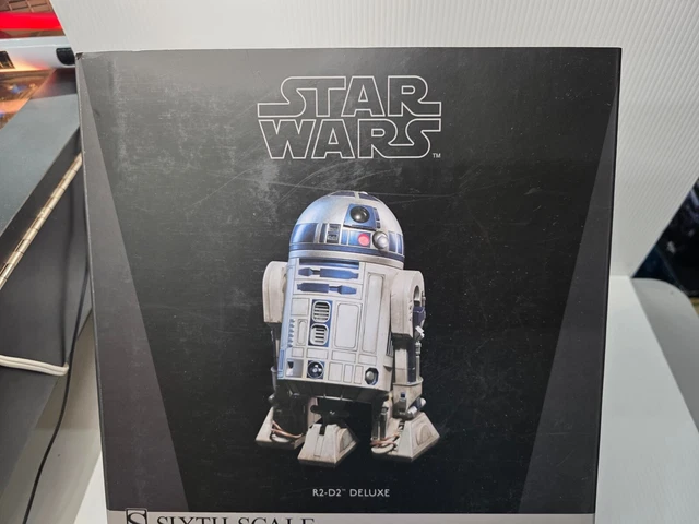 SIDESHOW STAR WARS R2-D2 Deluxe Sixth Scale Figure with BOX $210.00 ...