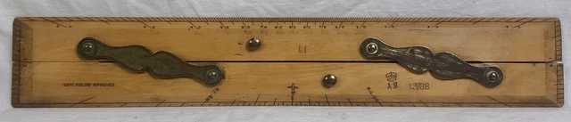 WW2 RAF, AIR Ministry Navigation Parallel Rule, Capt Field's Improved ...