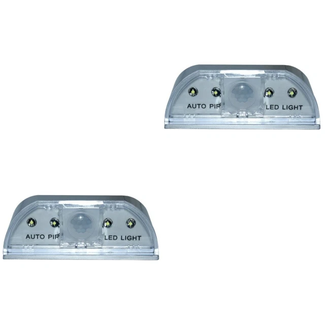 2 COUNT AUTOMATIC Door Lock Human Sensor Light Keyhole Lamp £16.36 ...