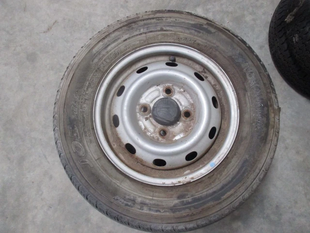 JDM MINI TRUCK 4x100 4x12" 12" Steel Wheel Rim w/ Cap Daihatsu Hijet ...