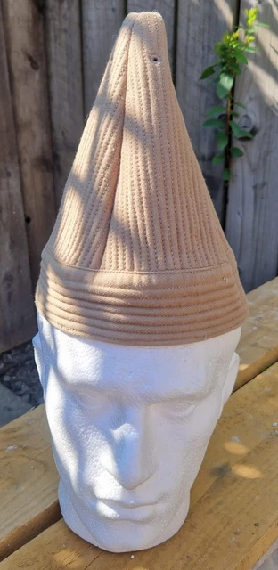 ORIGINAL WW2 BRITISH Indian Army Turban Kullah 'Cone' 1943 Dated SIZE ...
