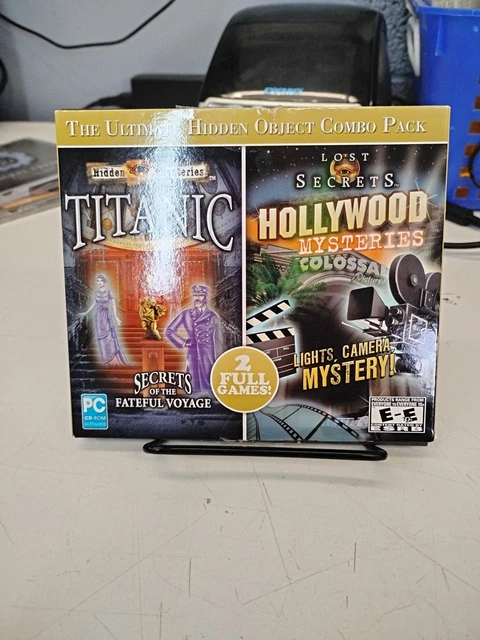 THE ULTIMATE HIDDEN Object Combo Pack 2 Full games Titanic & Hollywood ...