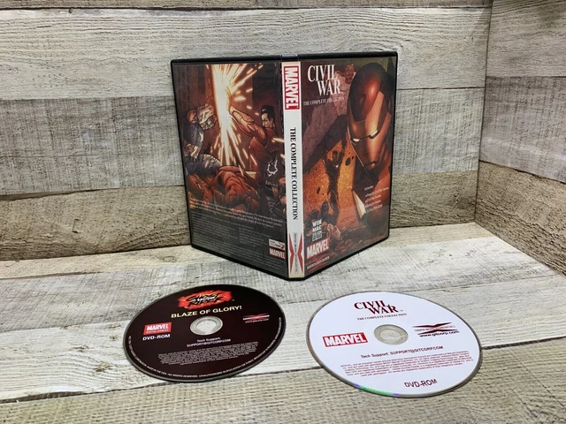 CIVIL WAR THE Complete Comic Book Collection, MARVEL, DVD-Rom, GIT Corp ...